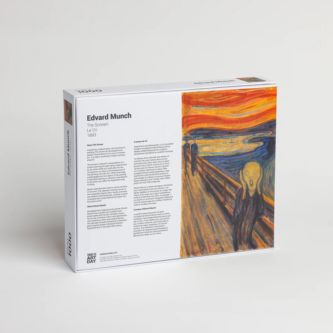 The Scream - Puzzle (1000 pieces) – A Future Perfect & Friends